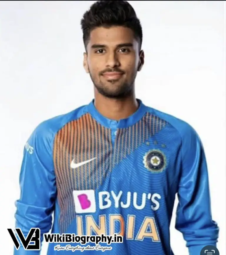 Washington Sundar: Wiki, Bio, Age, Height, IPL, Girlfriend, Wife