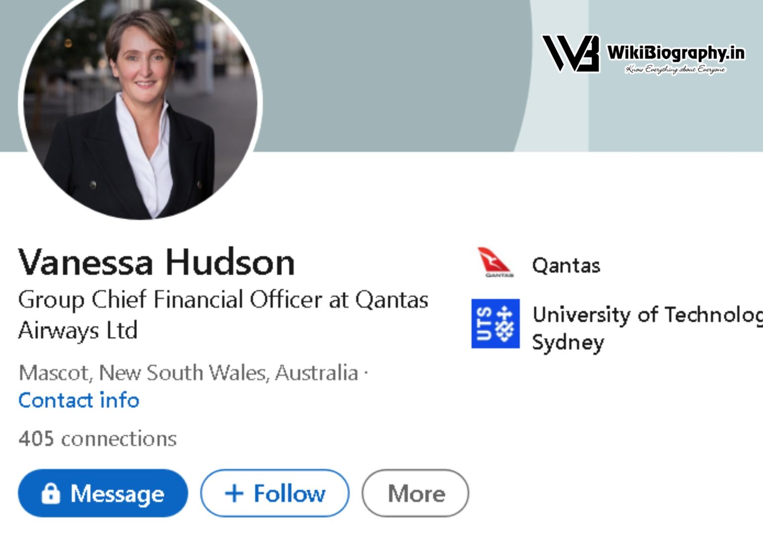 Vanessa Hudson: Wiki, Bio, Age, Qantas CFO, Family, Net Worth