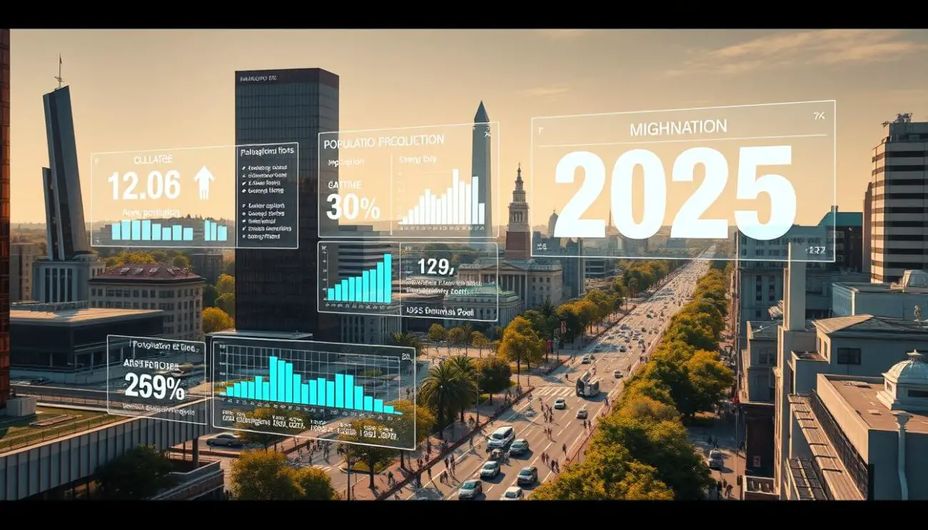 Forecast: Washington DC's Population in 2025